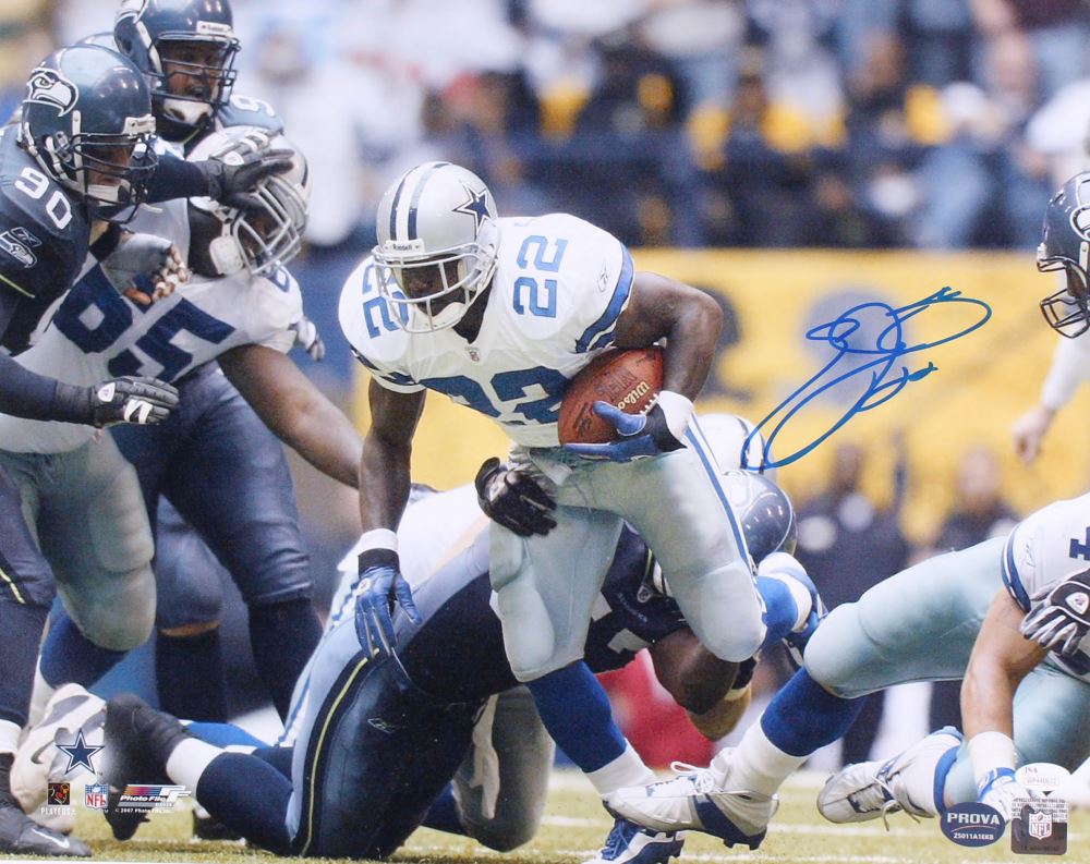 Emmitt Smith Signed Dallas Cowboys 16x20 Photo (JSA COA Prova Hologram)