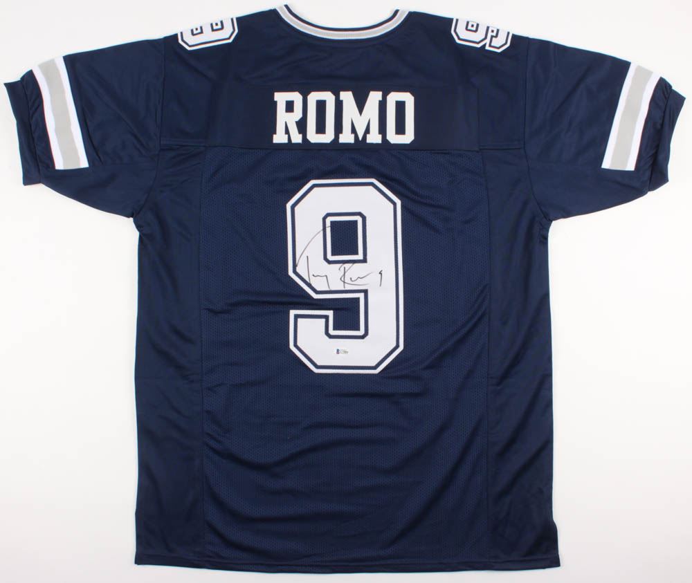 Tony Romo Signed Dallas Cowboys Jersey (Beckett COA)