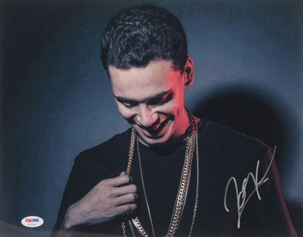 Logic Signed 11x14 Photo (PSA COA)