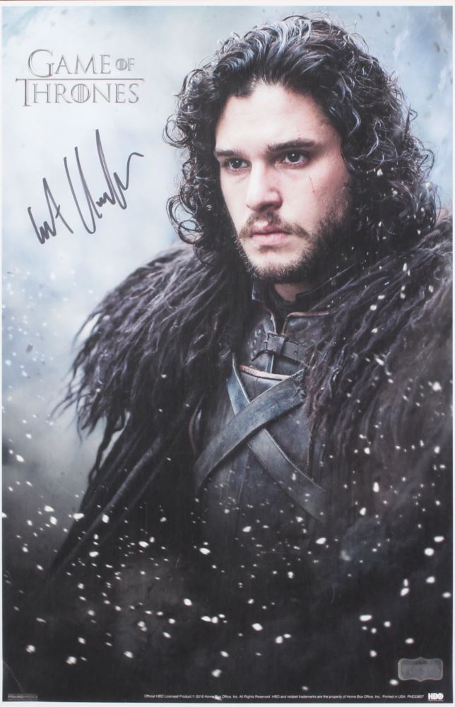 Kit Harington Signed "Game of Thrones" 11x17 Photo (Radtke COA)