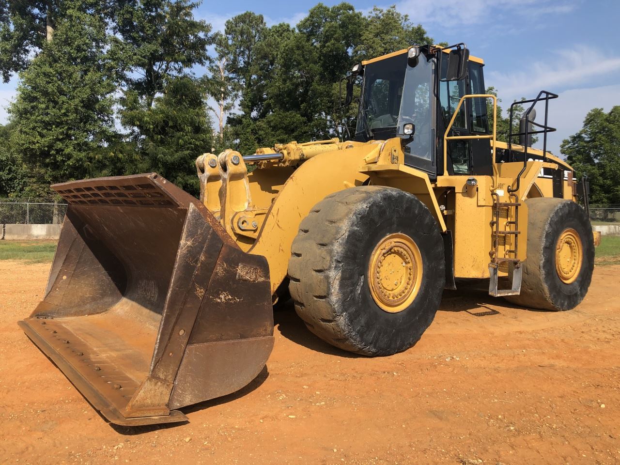 2001 CATERPILLAR 980G WHEEL LOADER, VIN/SN:2KR04256 - BUCKET, LOAD RITE LR910 SCALE SYSTEM, RIDE ...