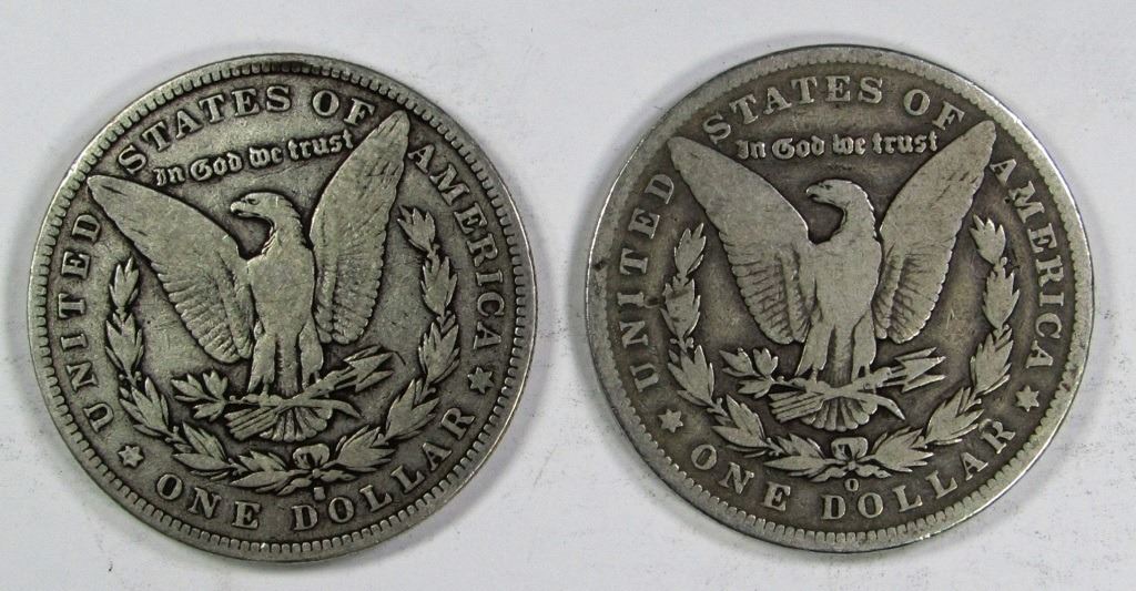 1892-O & 1892-S GOOD MORGAN