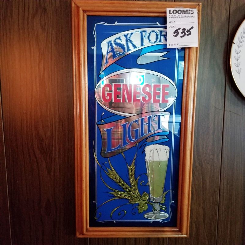 GENESEE LIGHT BEER SIGN