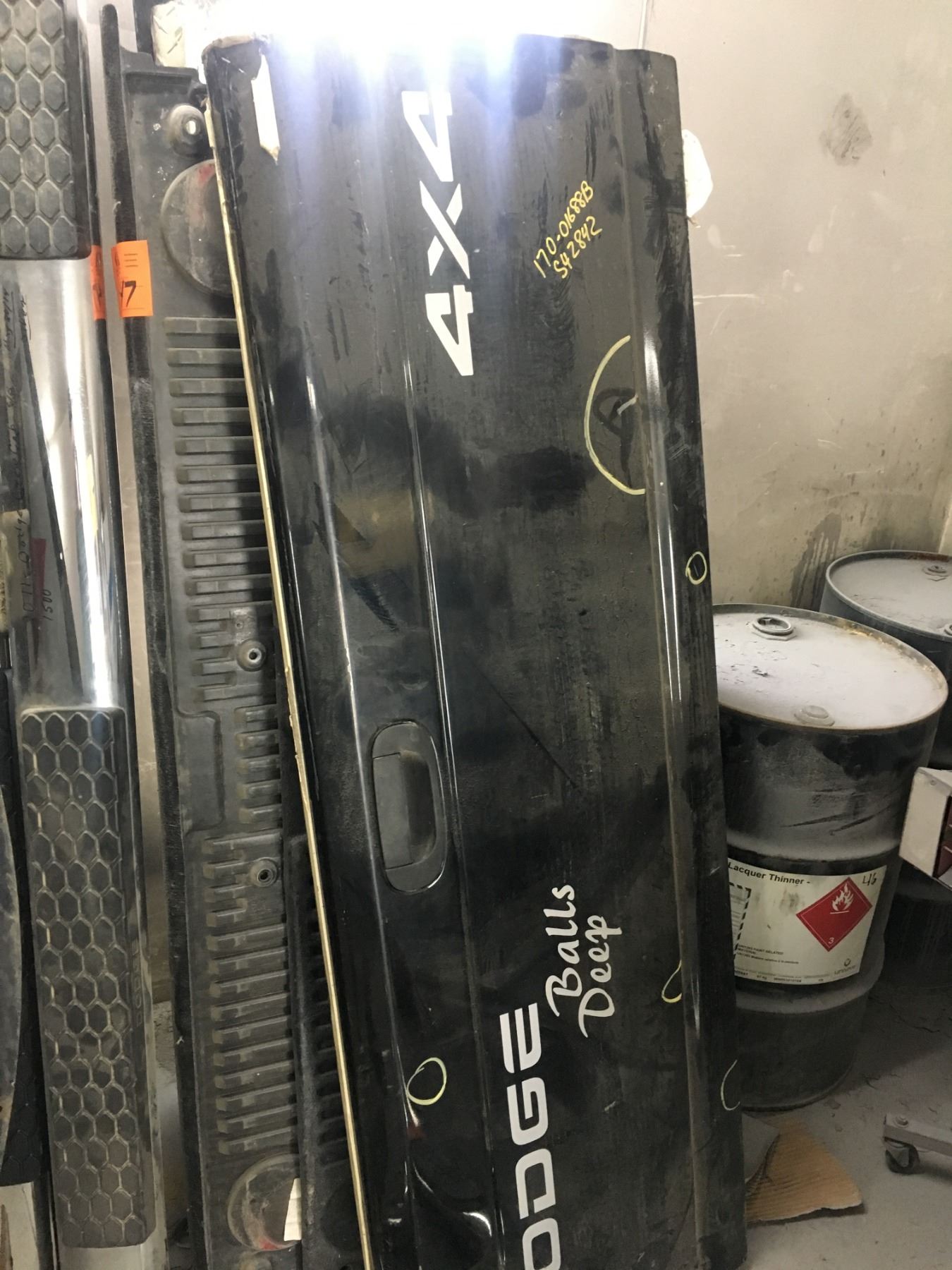 4 - end gates (one GMC, Ford 350 Super Duty, 2 - Dodge 4x4s plus 2 end ...