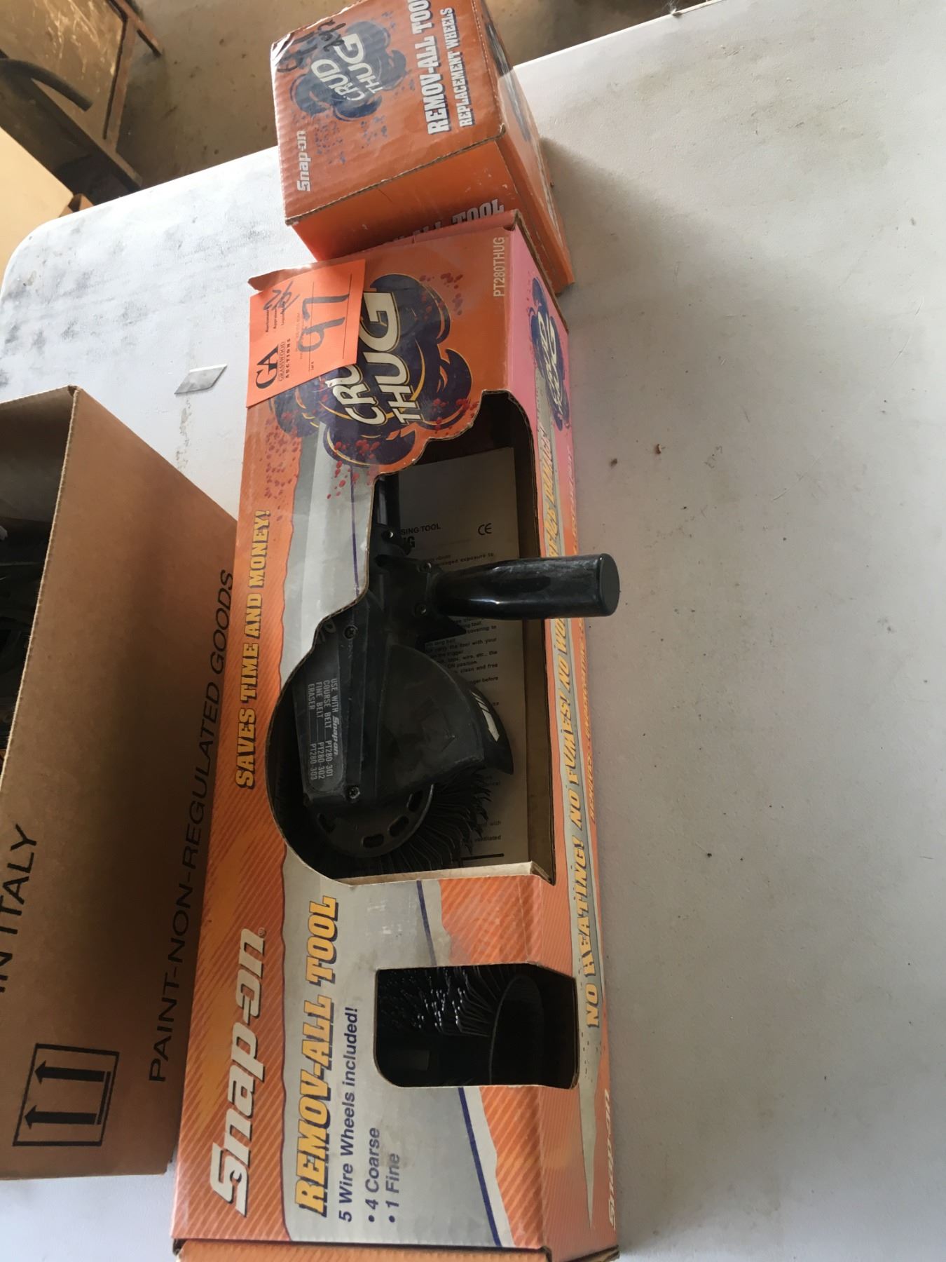 Snap On Remov-All tool - 5 wire wheels - PT280 Thug plus Snap On ...