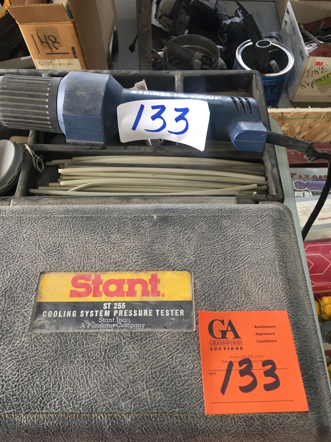 Steniel H.L. 2000P heat gun & stant ST255 cooling system pressure tester