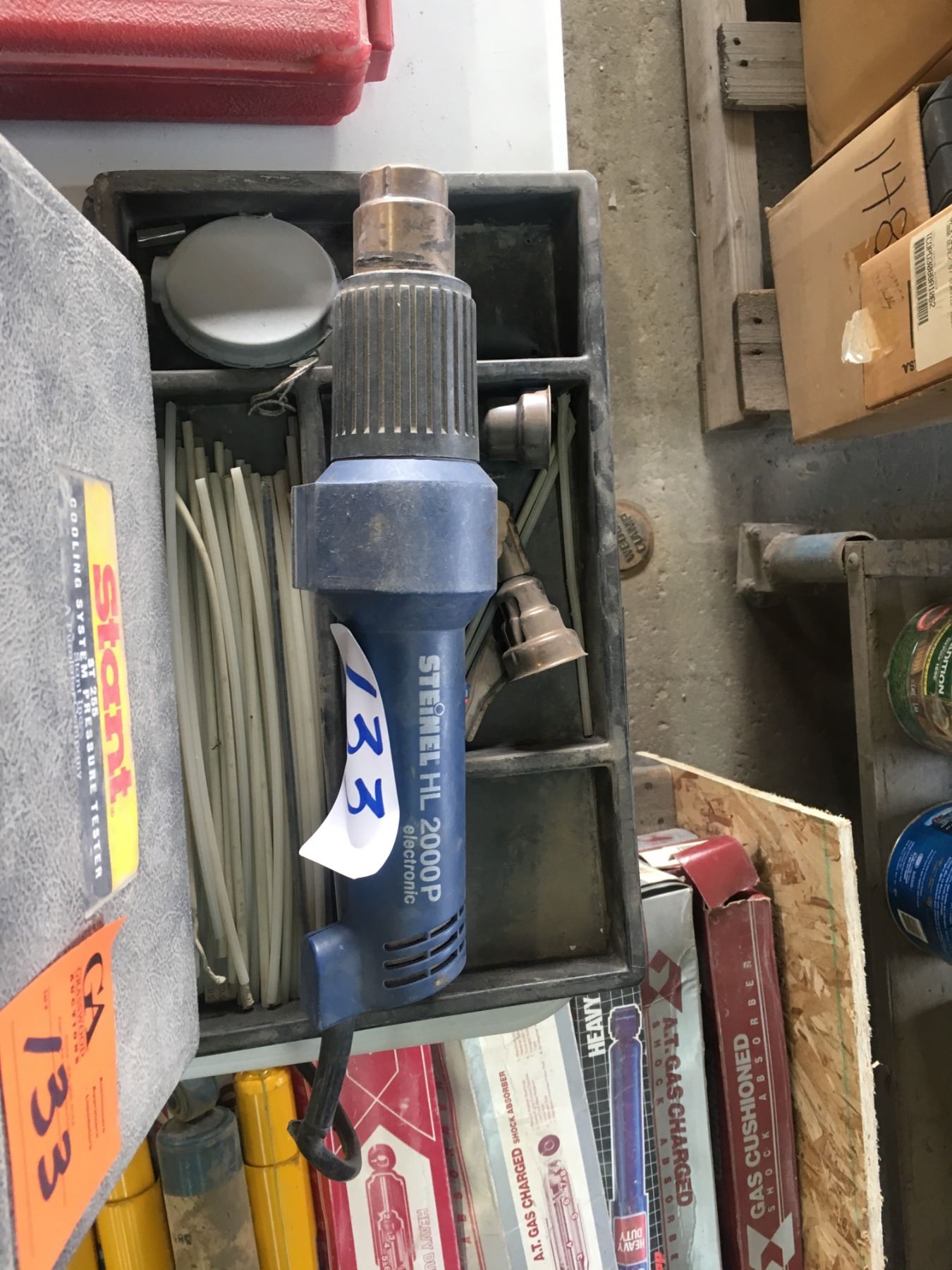 Steniel H.L. 2000P heat gun & stant ST255 cooling system pressure tester