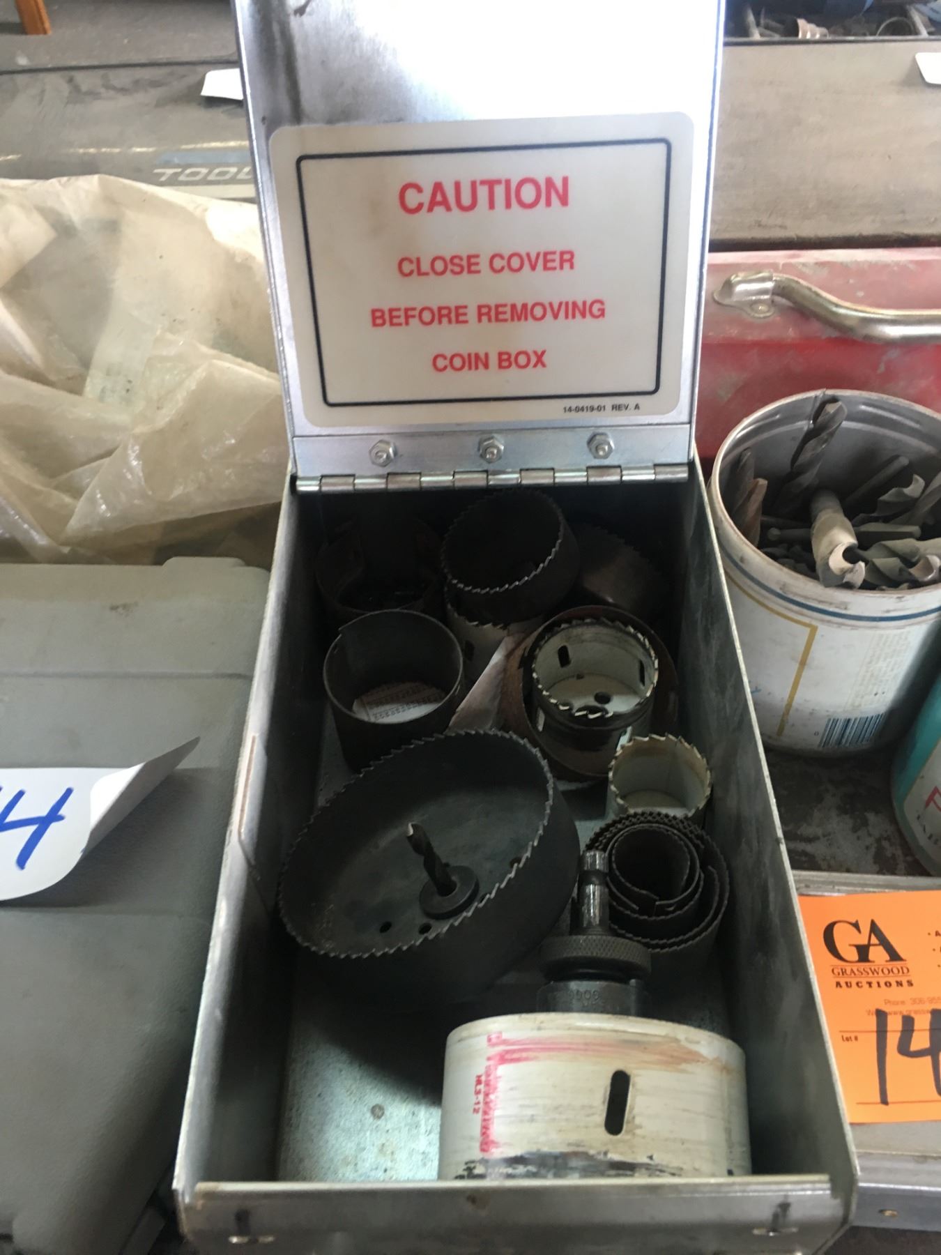 Mini weld Model III, hole saw bits, misc. bits plus Ryobi 6.0 V drill ...