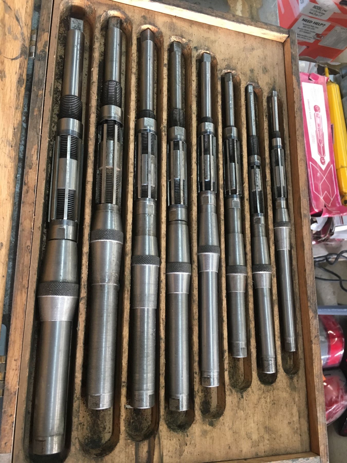 Mini weld Model III, hole saw bits, misc. bits plus Ryobi 6.0 V drill ...