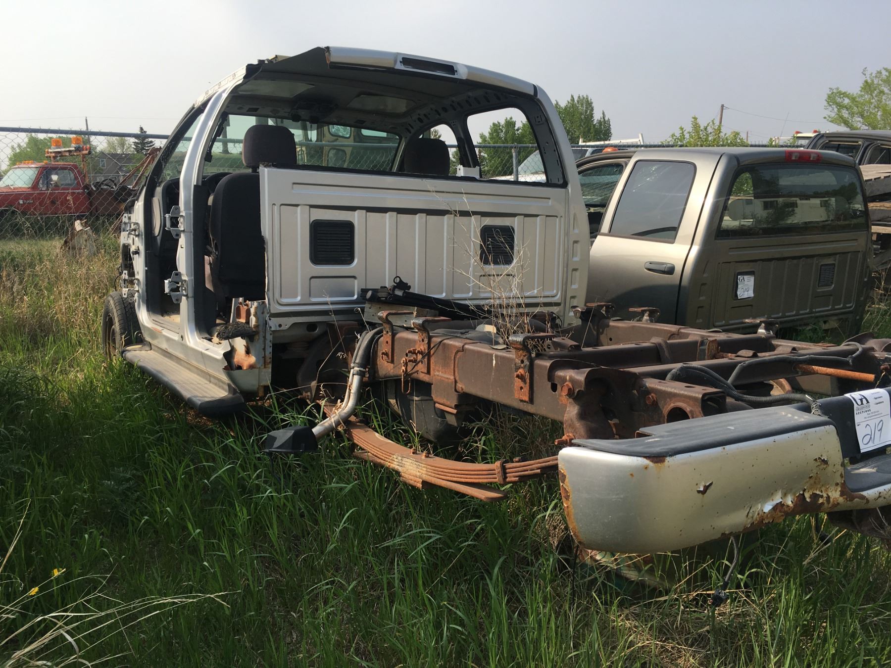 4 salvage truck cabs