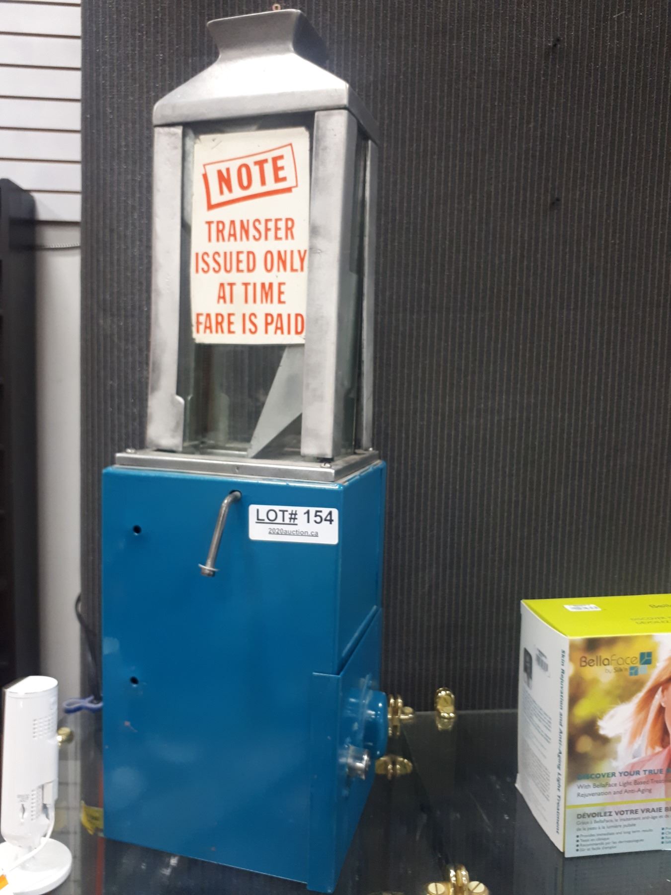 VINTAGE BUS TICKET MACHINE