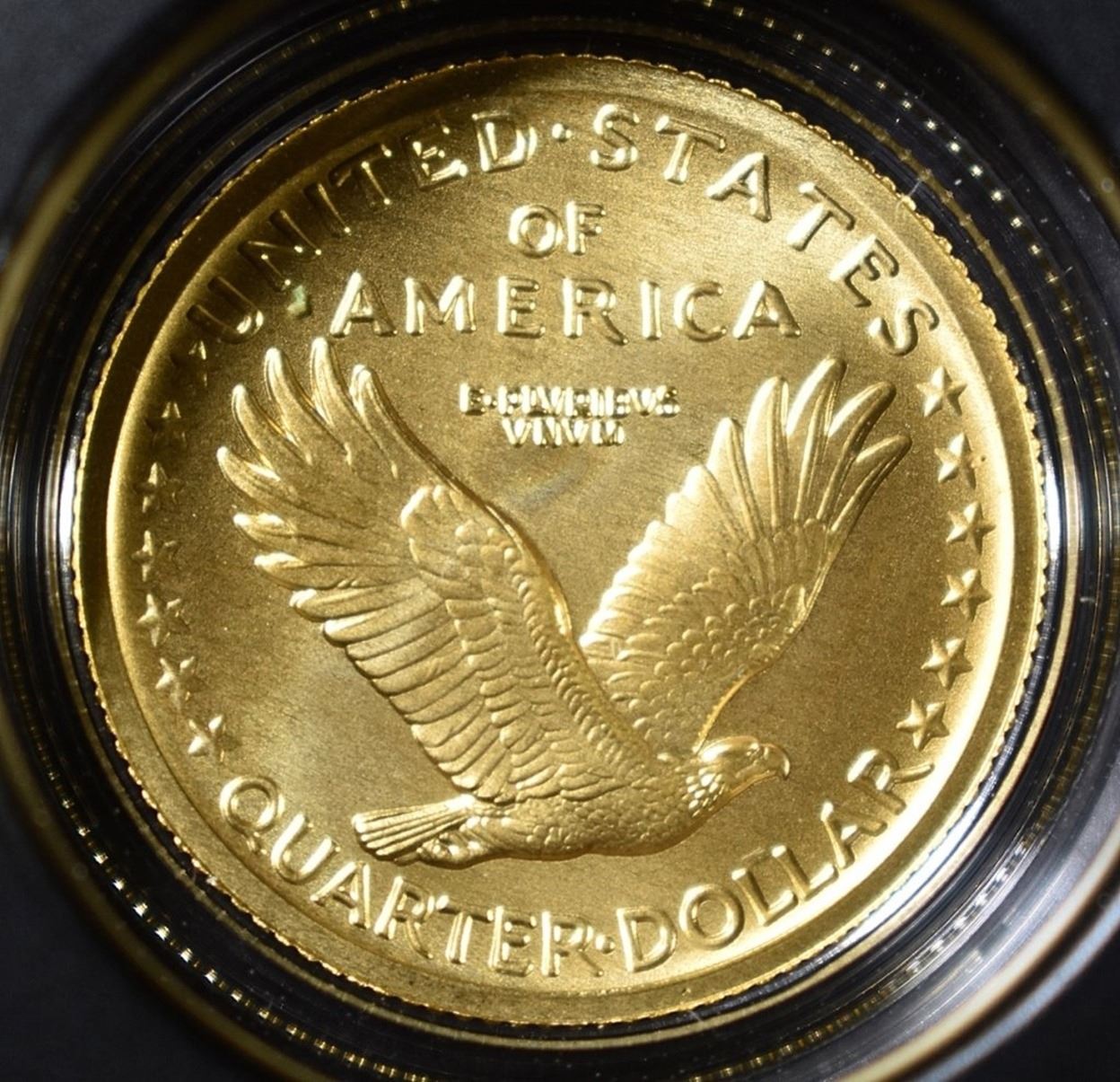 2016 STANDING LIBERTY QUARTER 1/4 oz GOLD COIN