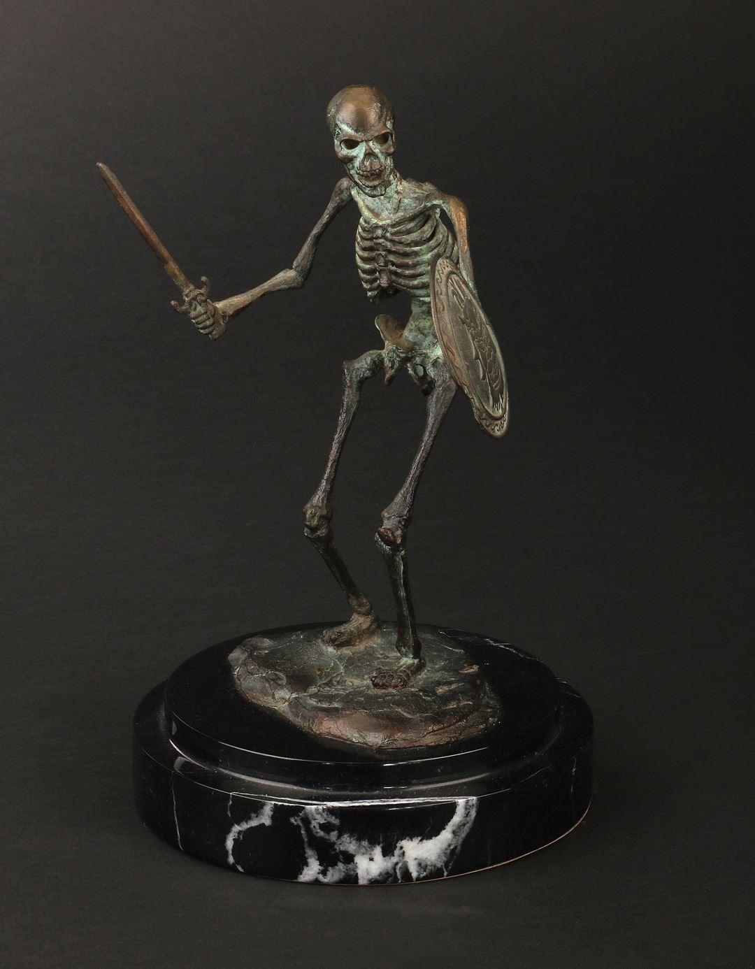 Ray Harryhausen signed limited edition bronze skeleton maquette from ...