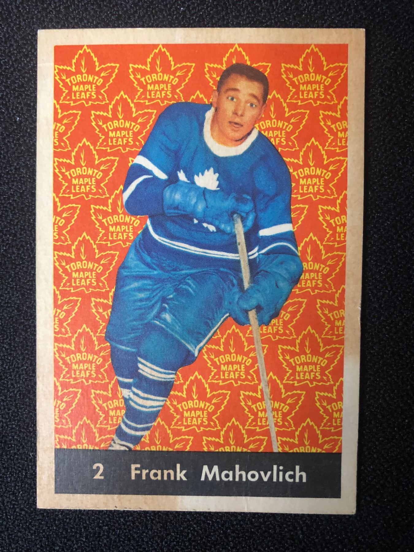 1961-62 PARKHURST #2 FRANK MAHOVLICH