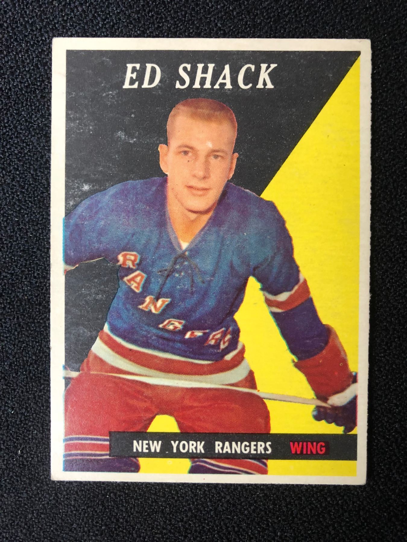 1958-59 Topps #30 Eddie Shack Rookie