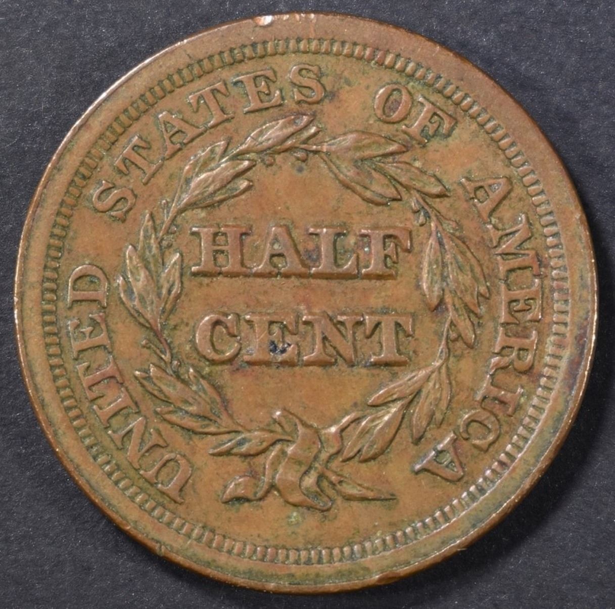 1853 HALF CENT AU 1853-half-cent-au