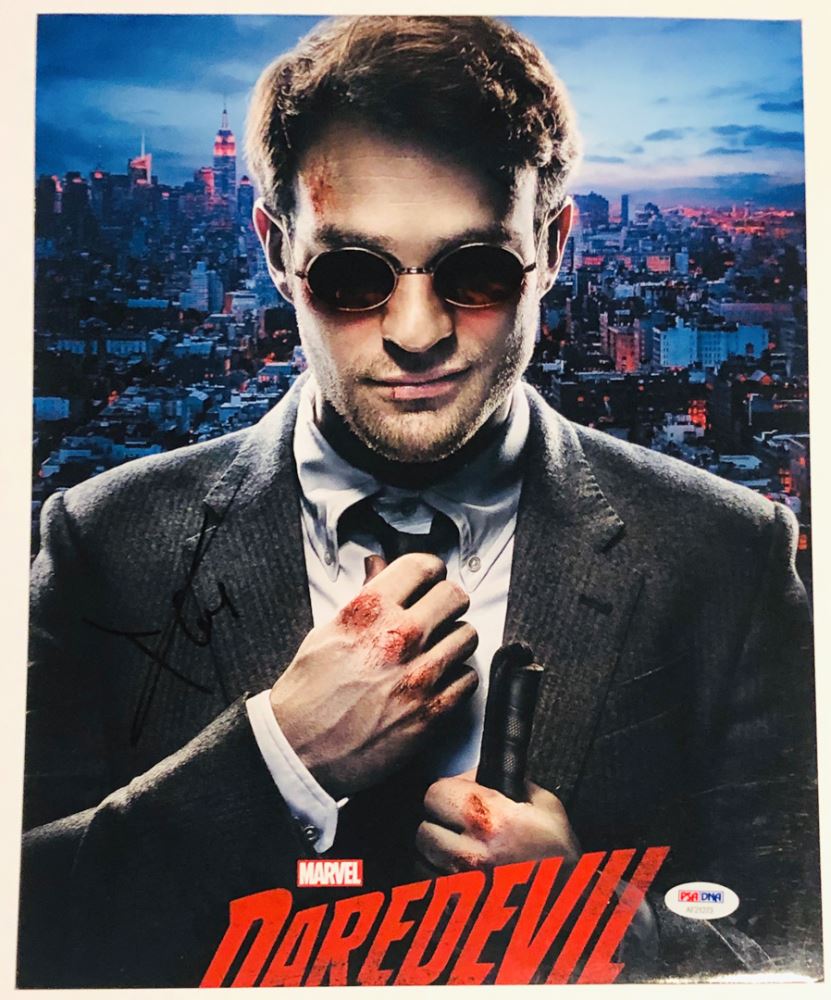 Charlie Cox Signed "Daredevil" 11x14 Photo (PSA COA)