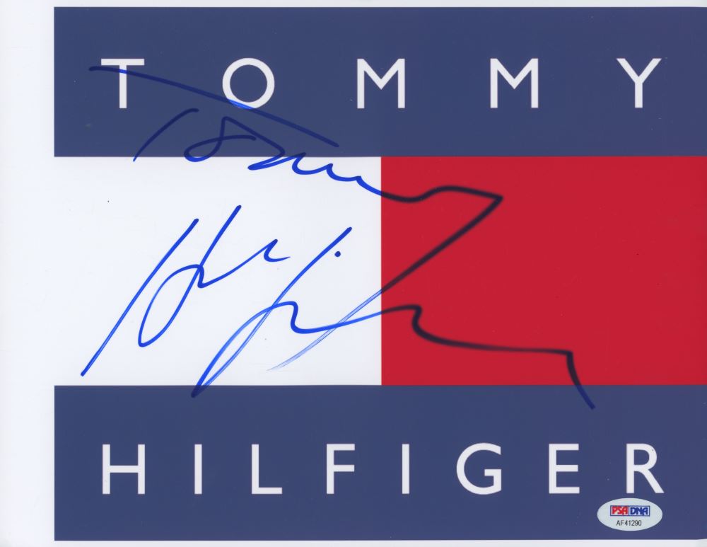 Tommy Hilfiger Signed 8x10 Photo (PSA COA)