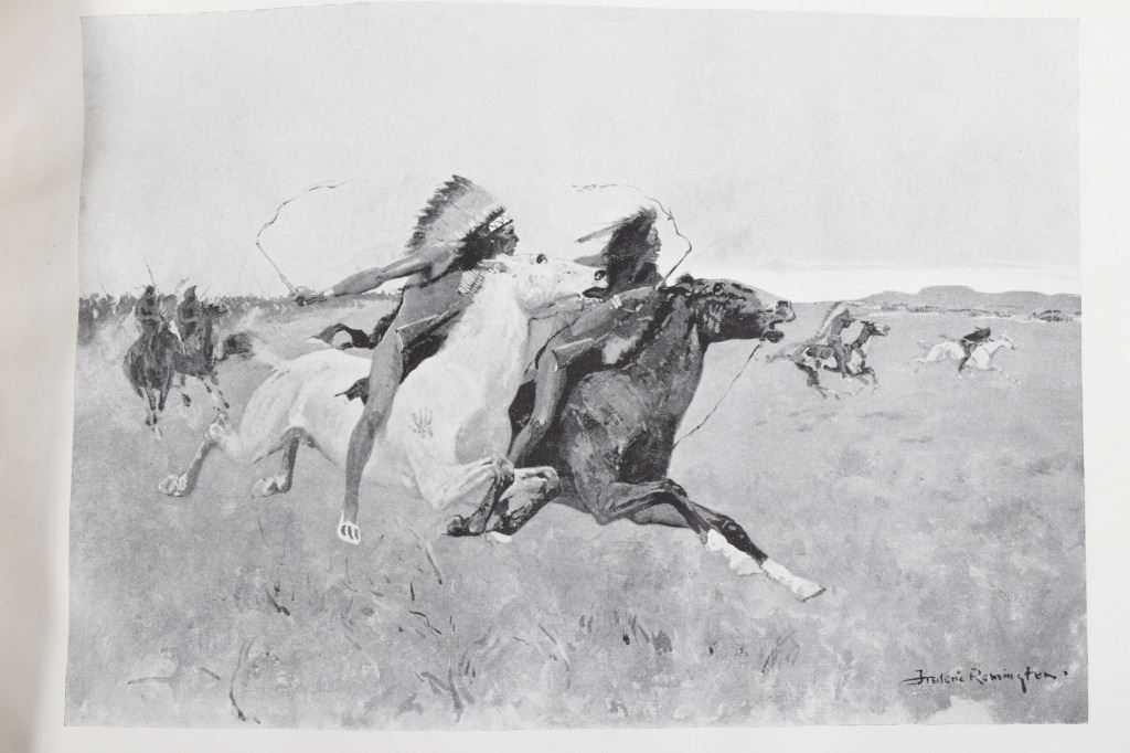 1898 Remington's Frontier Sketches RARE 1st Ed