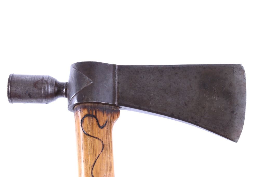 Shawnee Pipe Tomahawk from Fort LeBoeuf c. 1874