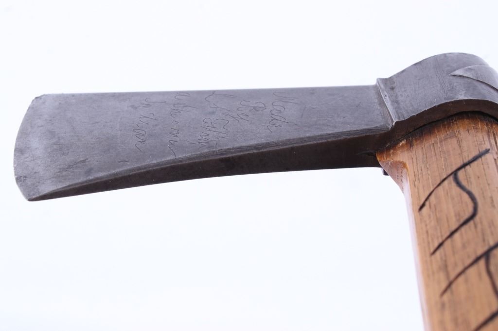 Shawnee Pipe Tomahawk from Fort LeBoeuf c. 1874