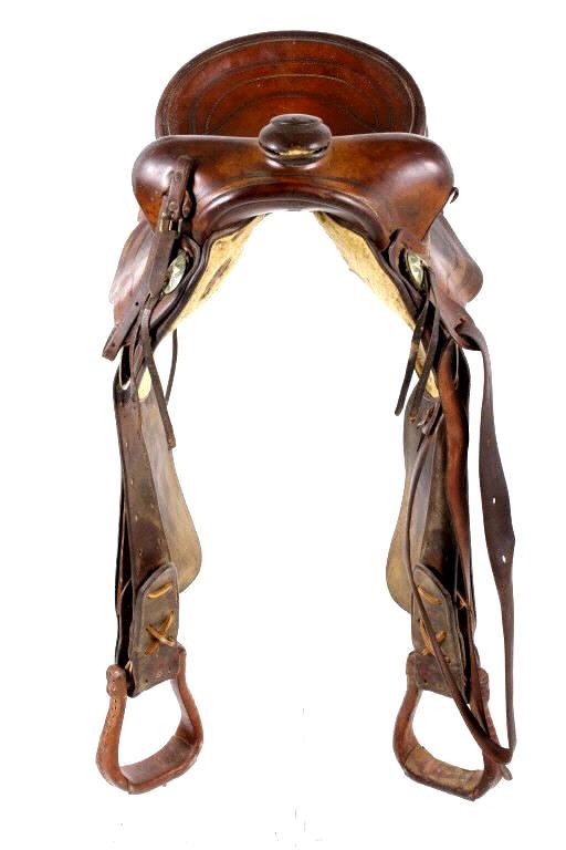 Heiser Denver, Colorado Custom Western Saddle