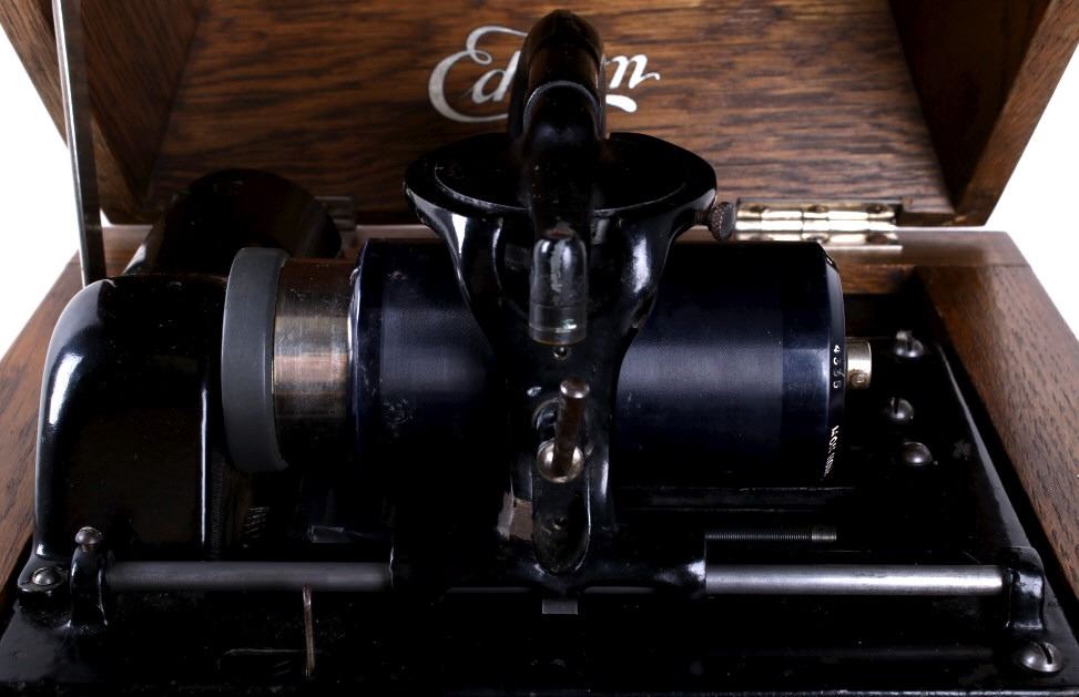 Antique Edison Amberola 30 Cylinder Phonograph