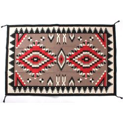 Navajo Ganado Pattern Style Large Wool Rug