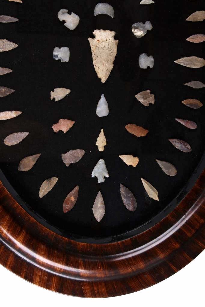 Pre- Historic Native American Arrowhead Collection