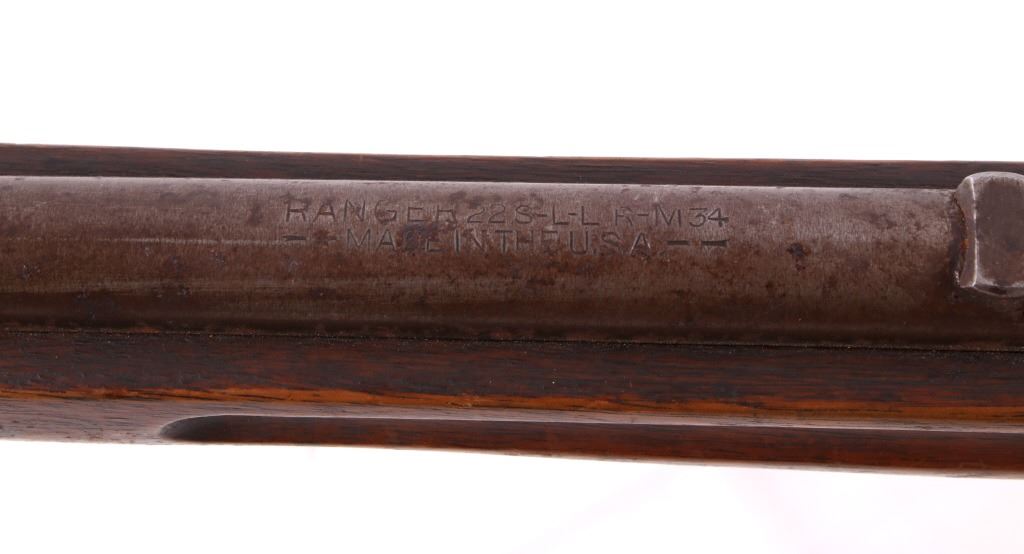 Sears Ranger Model M34 .22 Bolt Action Rifle