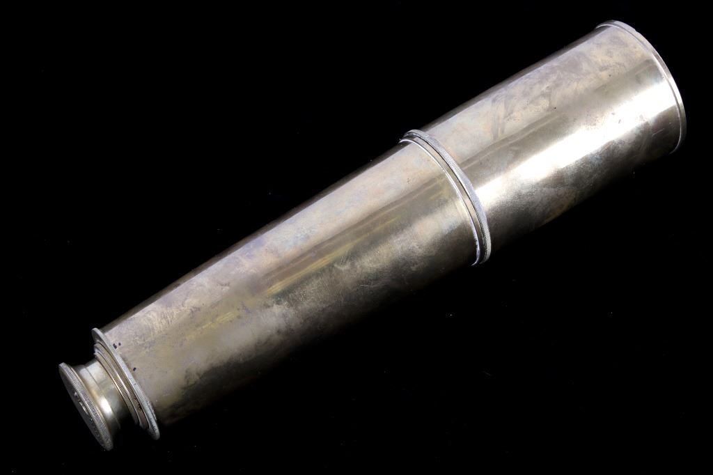 Antique Maritime Collapsible Brass Spy Glass