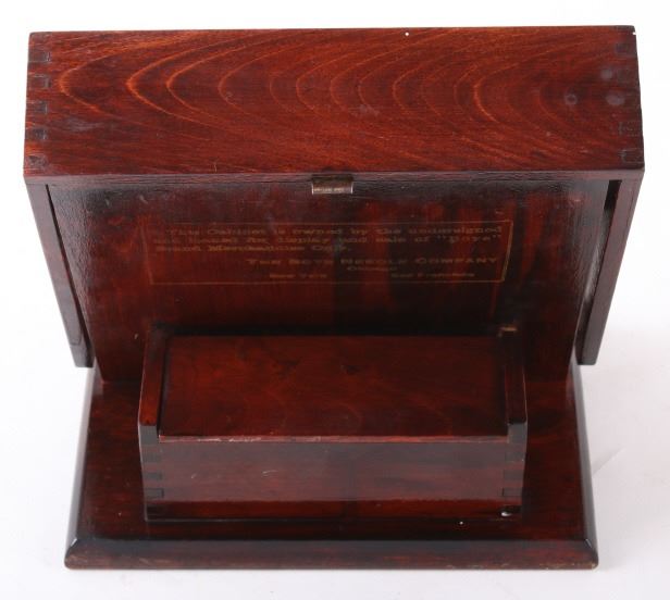 Boye Needle Company Crochet Hook Display Case 1919