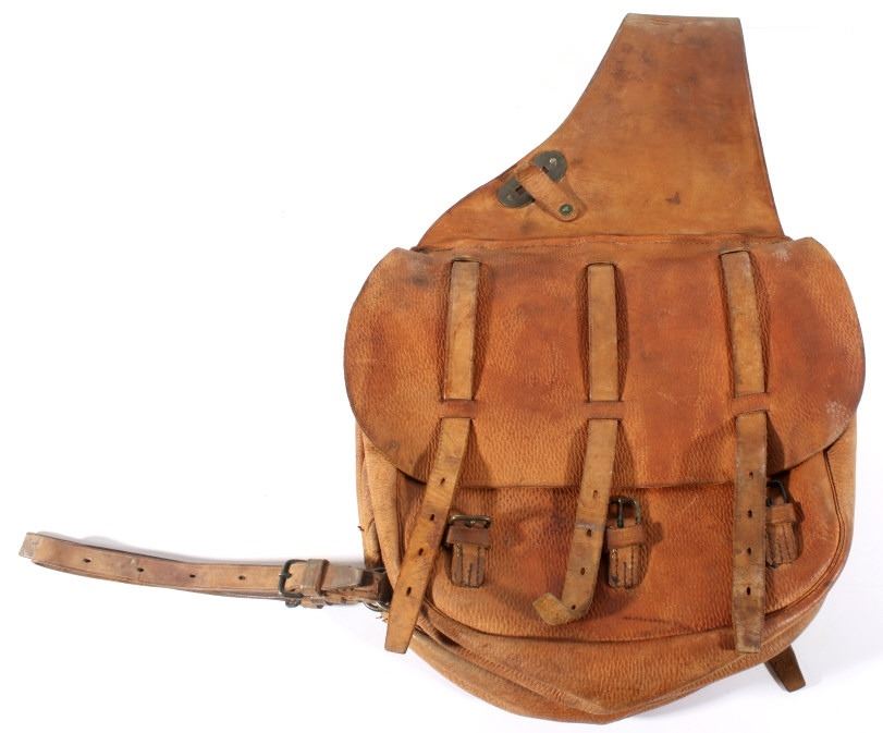 US Military Cavalry Leather Saddle Bags