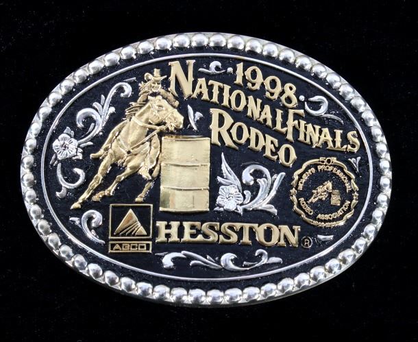 Gold & Silver Plated National Rodeo Buckles