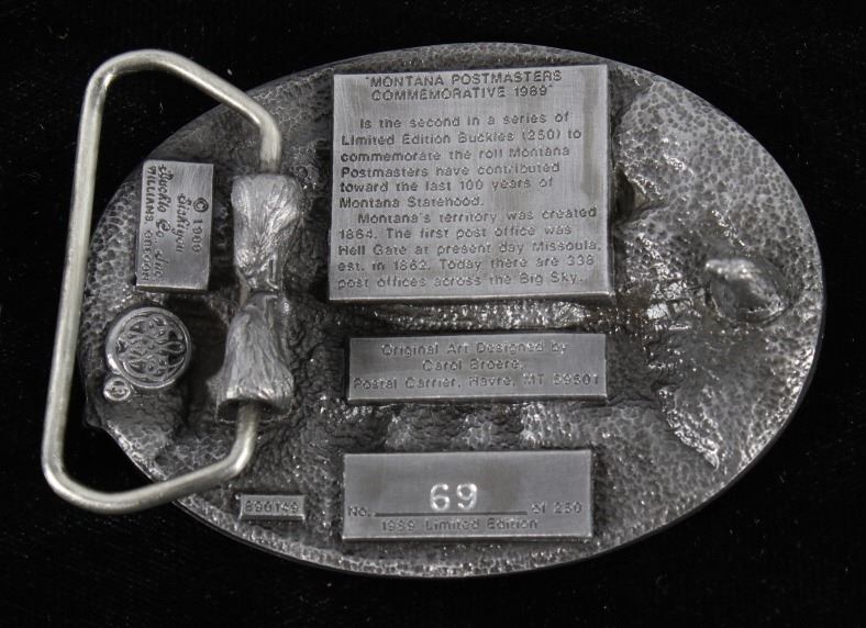 Collection of Commemorative Belt Buckles