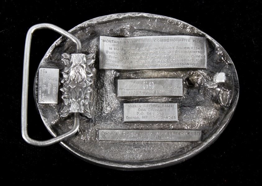 Collection of Commemorative Belt Buckles