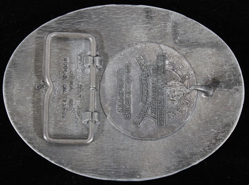 Collection of Commemorative Belt Buckles