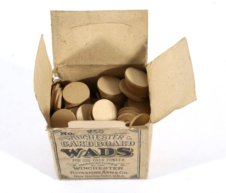 Antique Winchester Cardboard Shotgun Wads