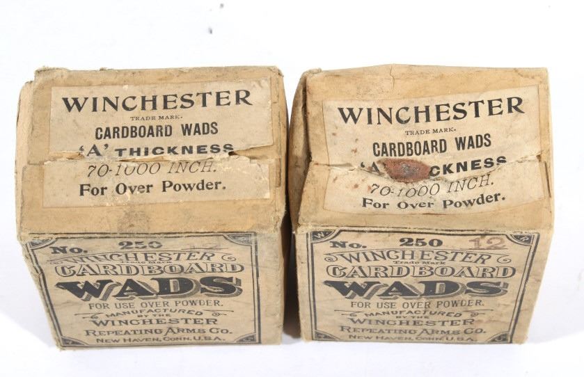 Antique Winchester Cardboard Shotgun Wads