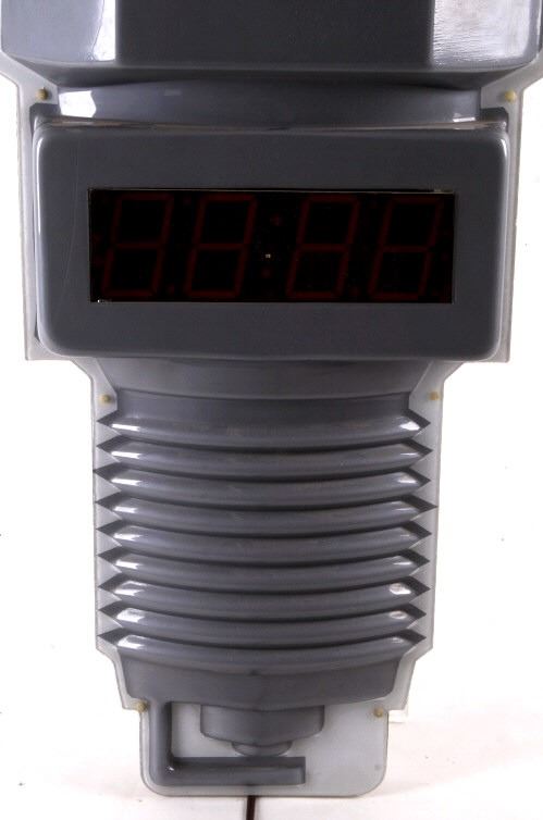Dualite Inc. AC Sparkplug Union Label Clock