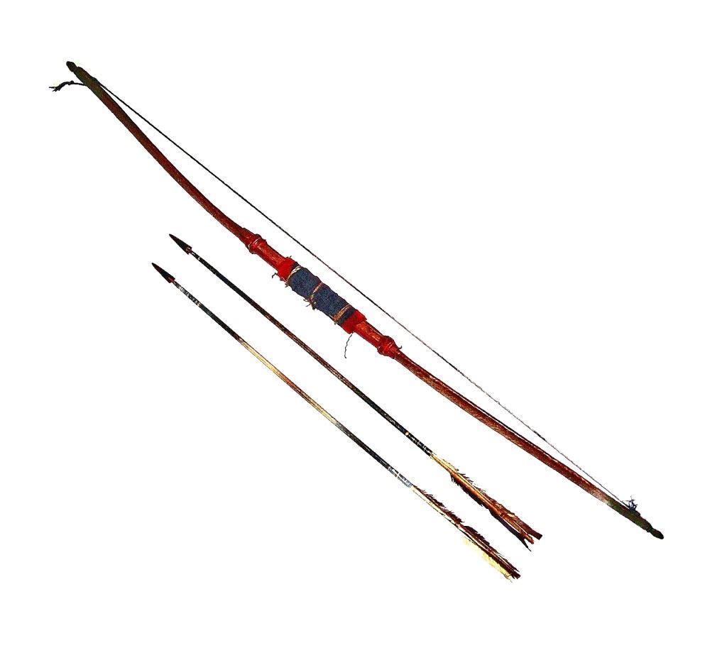 Northern Cheyenne Bow & Arrows 1870 Dakota Museum