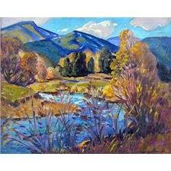 Frank Vavra, Oil on Board