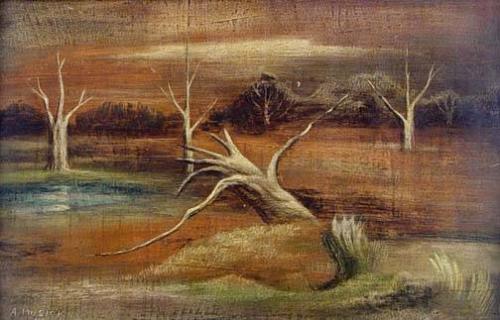 Archie Musick, Tempera on Board