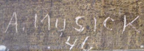 Archie Musick, Tempera on Board