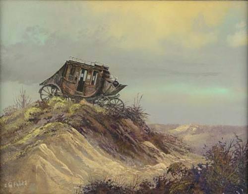 Ted Blaylock, Acrylic on Board