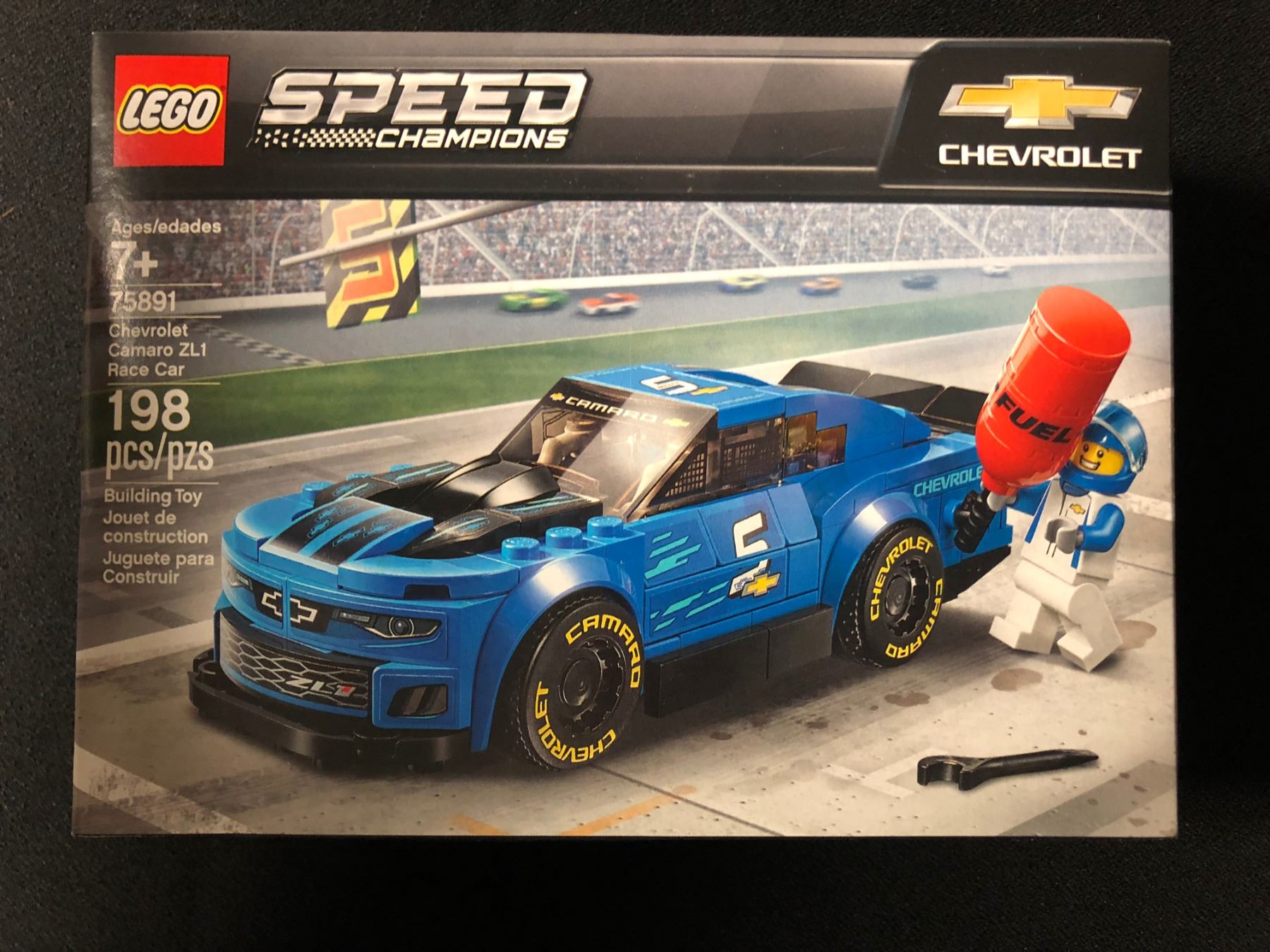 LEGO 75891 Speed Champions Chevrolet Camaro ZL1 Race Car