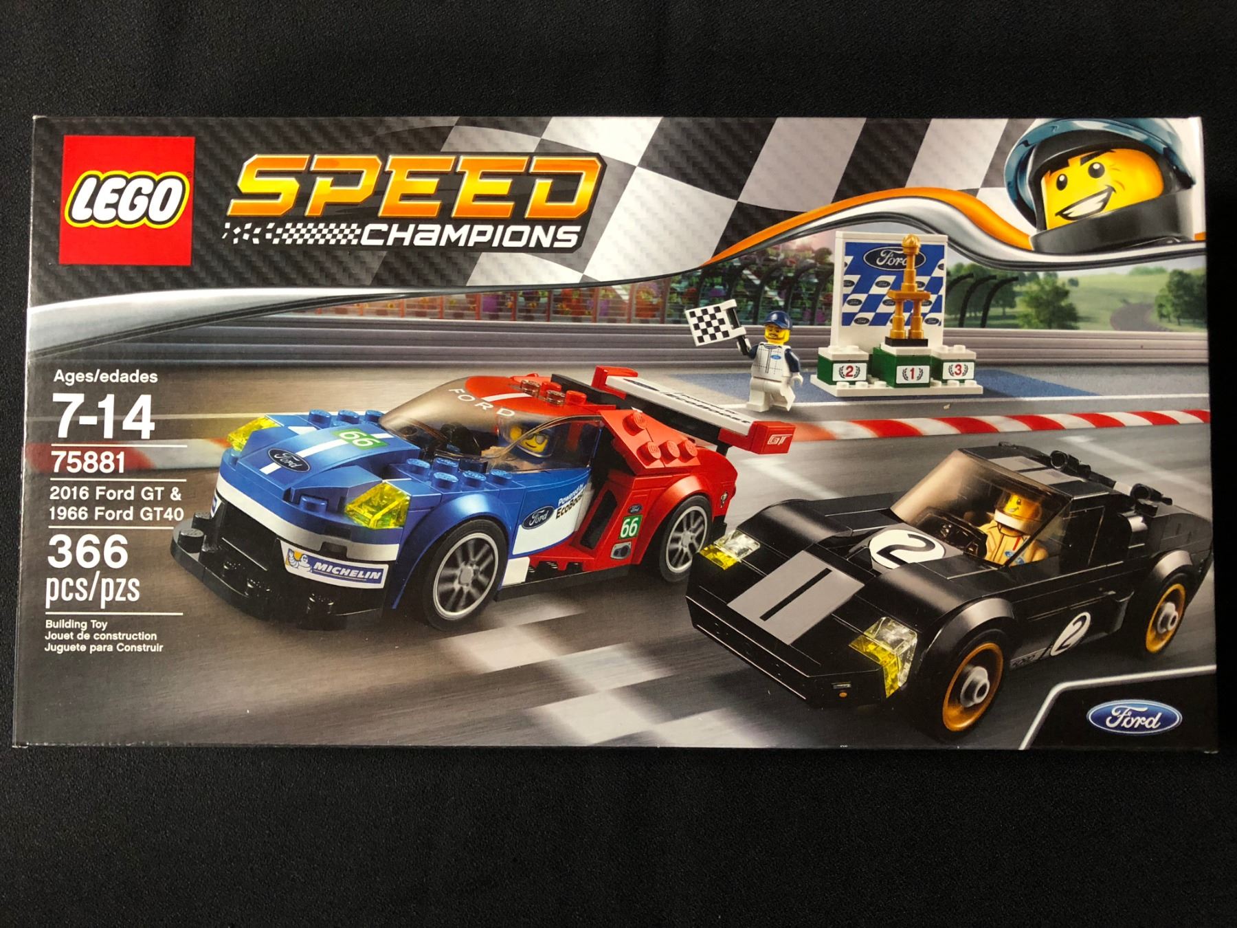 LEGO 75881 Speed Champions 2016 Ford GT & 1966 Ford GT40 2017