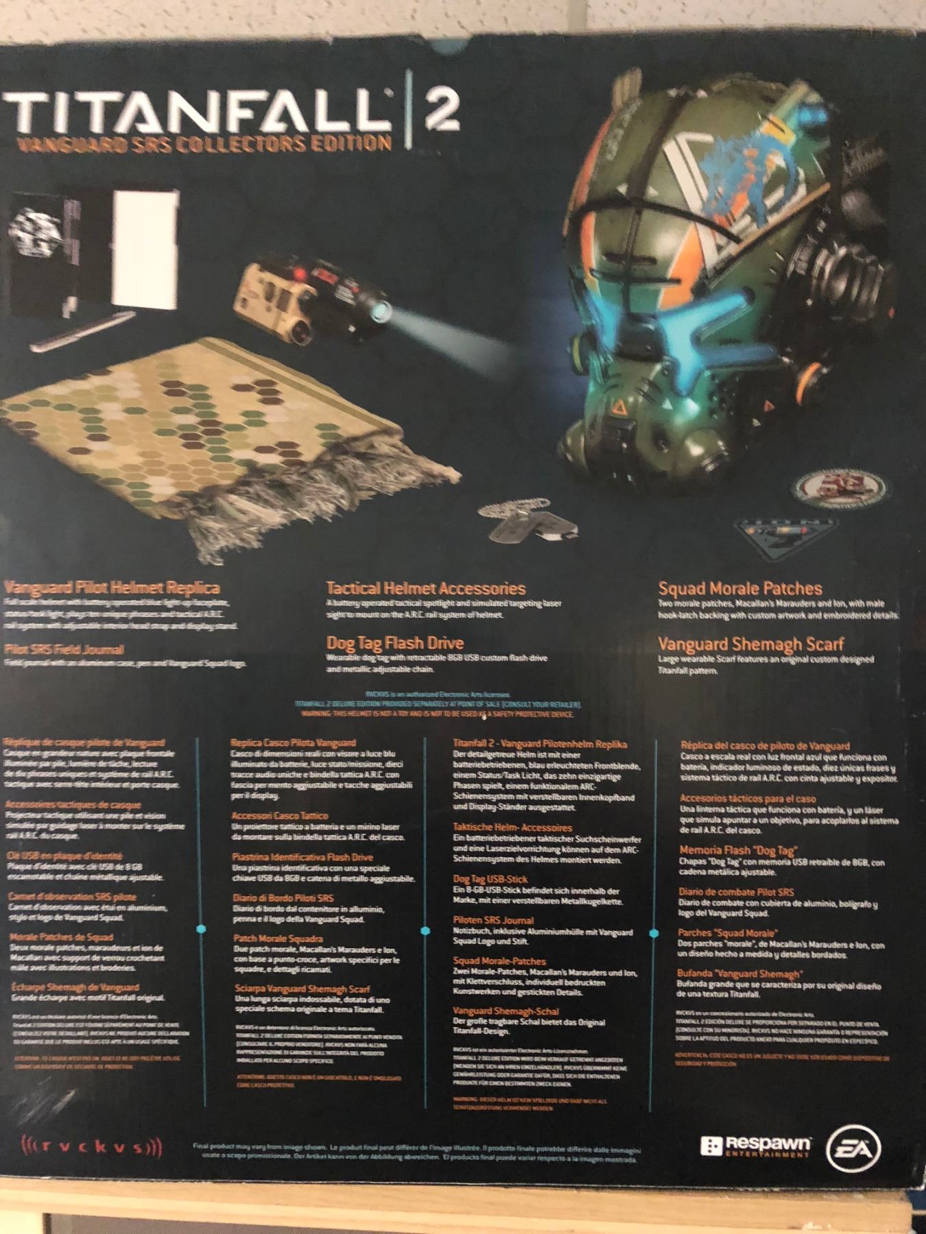 Titanfall 2 Vanguard SRS Collector’s Edition