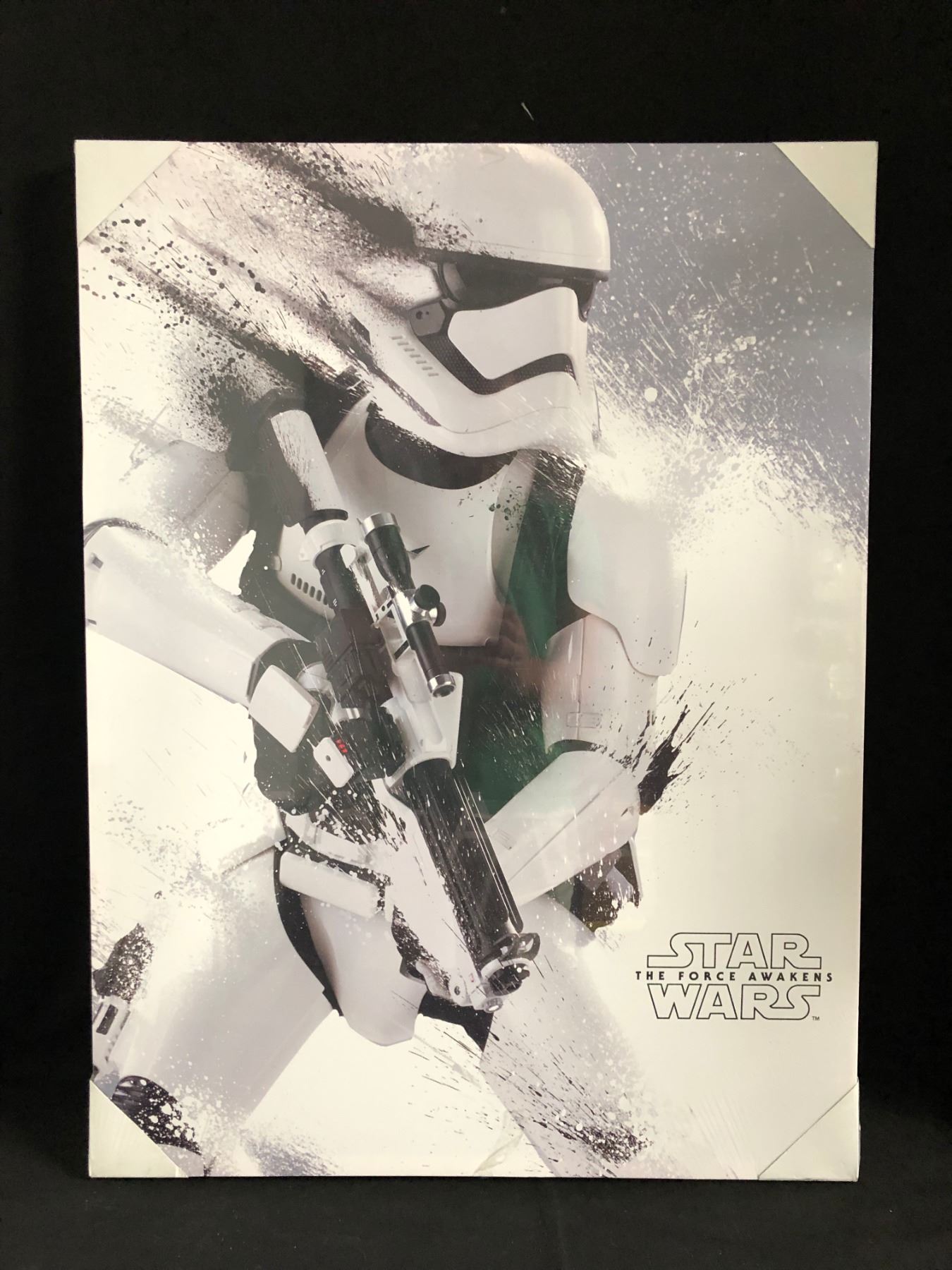 STAR WARS THE FORCE AWAKENS CANVAS ART (24 X 36)