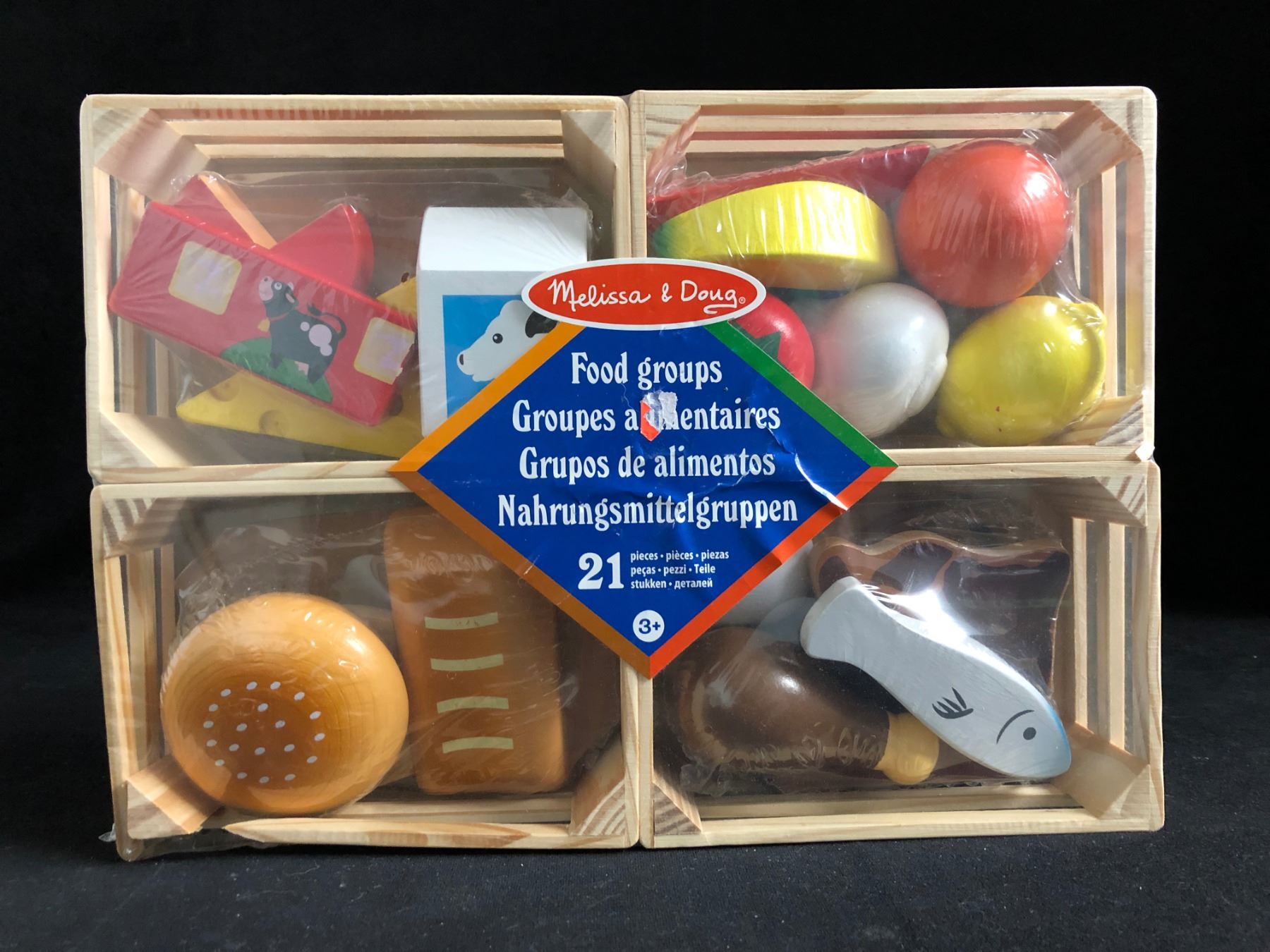 Melissa & Doug Food Groups Play Set